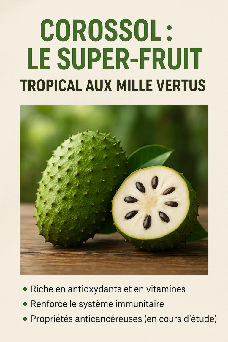 Corossol : le super fruit tropical aux mille vertus